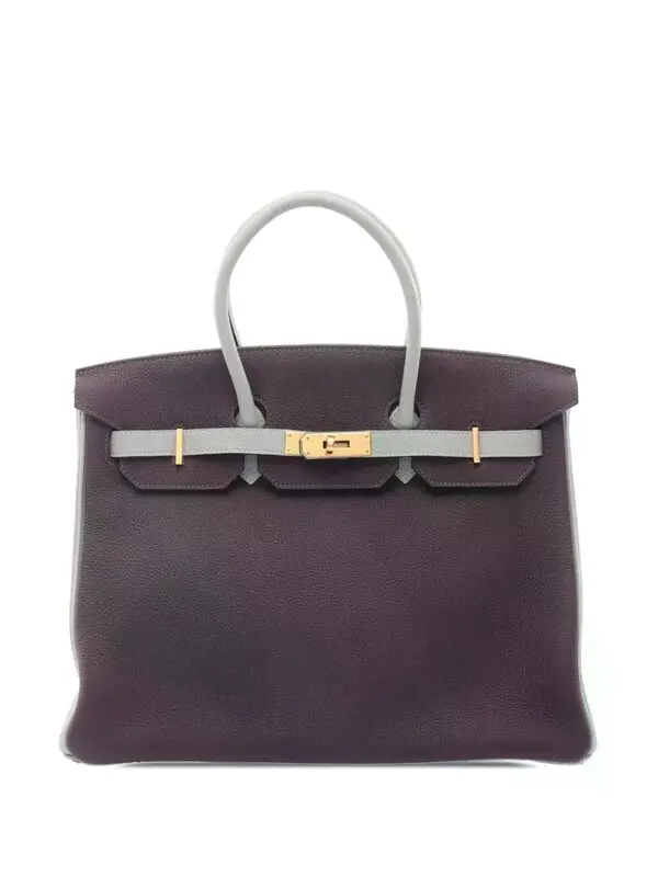 Hermès 2016 Togo Birkin 35 Handbag - Purple