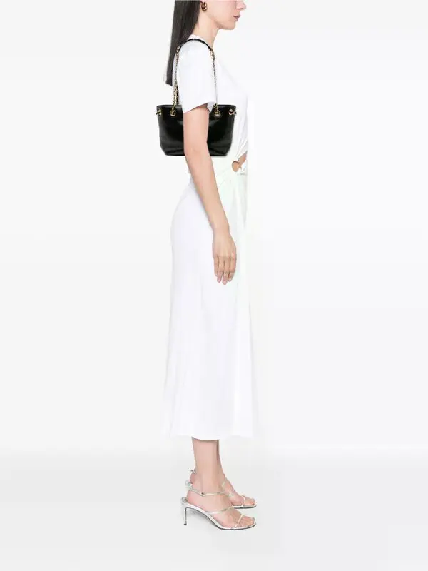 Versace 1990-2000 La Medusa Leather Shoulder Bag