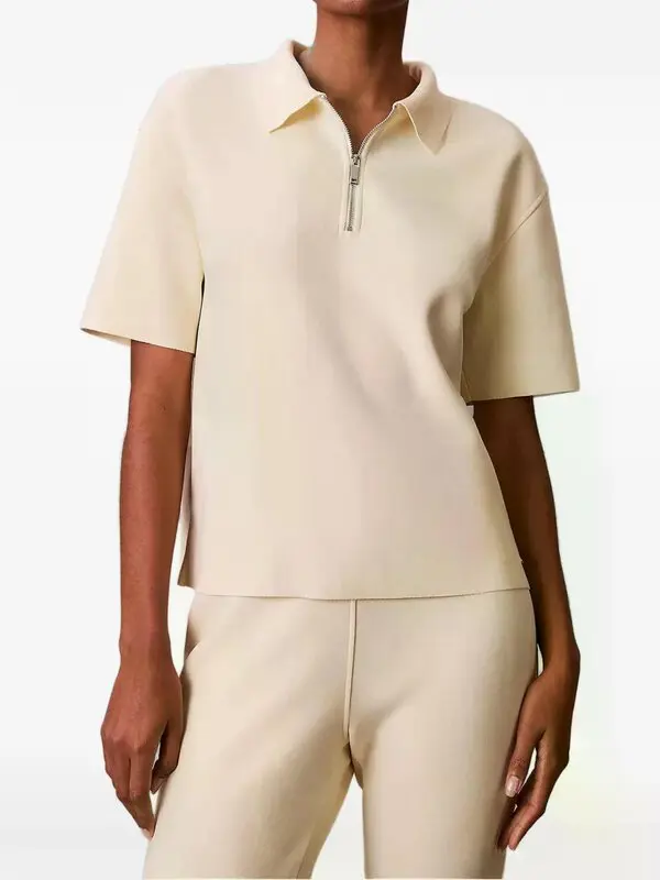 Calvin Klein Zip Front Polo Shirt