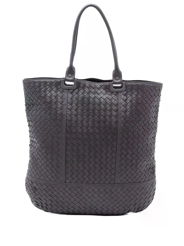 Bottega Veneta 2012-2025 Nappa Intrecciato Tote Bag - Purple