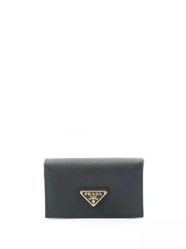 Prada 2013-2025 Saffiano Card Holder - Black