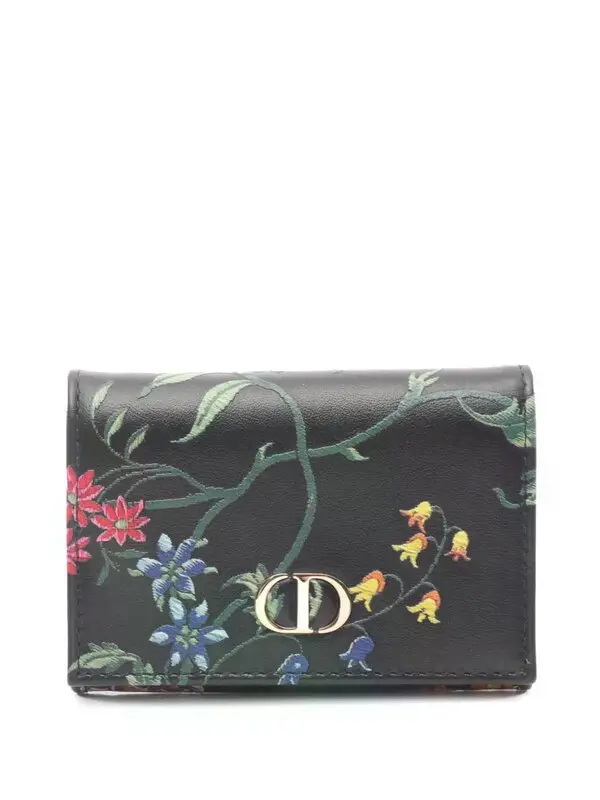 Dior 2021-2026 Caro Xs Wallet Small Wallets - Black