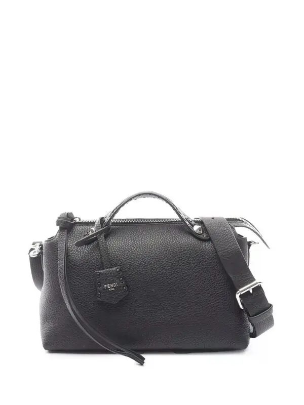 Fendi 2010-2025 Medium Leather The Way Soft Satchel - Black