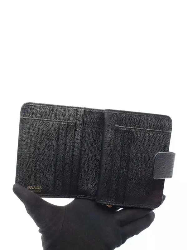 Prada 2013-2025 Saffiano Wallet Small Wallets