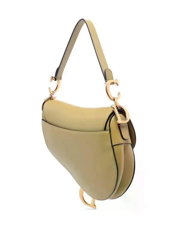 Dior 2019 Smooth Calfskin Saddle Bag - Brown