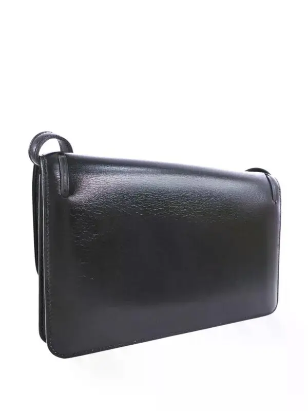 Hermès 1985 Calfskin Tassel Shoulder Bag - Black