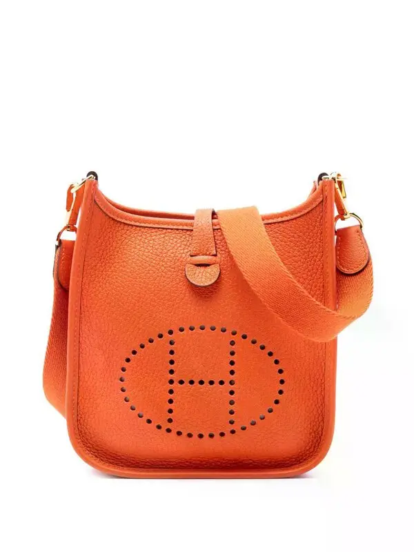 Hermès 2021 Clemence Evelyne Tpm 16 Crossbody Bag - Orange