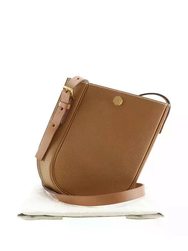 Hermès 2022 Togo Cavaliere 21 Crossbody Bag - Brown