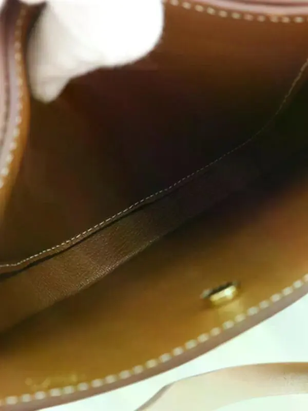 Hermès 2022 Togo Cavaliere 21 Crossbody Bag - Brown