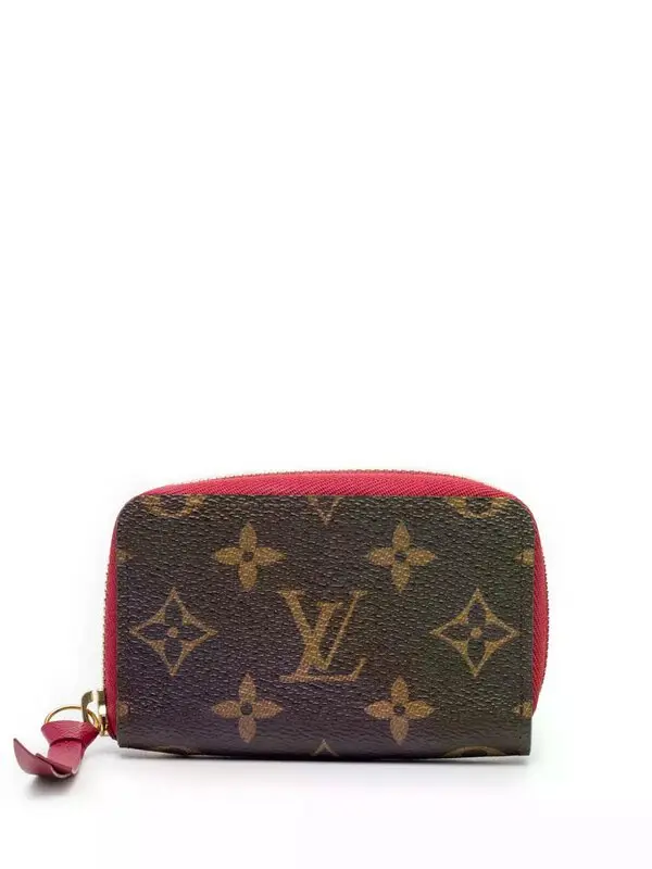 LOUIS VUITTON 2015 Monogram Zippy Multicartes Wallet Card Holder - Brown