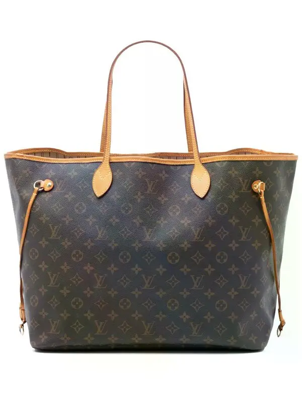 LOUIS VUITTON 2011 Monogram Neverfull Gm Tote Bag - Brown