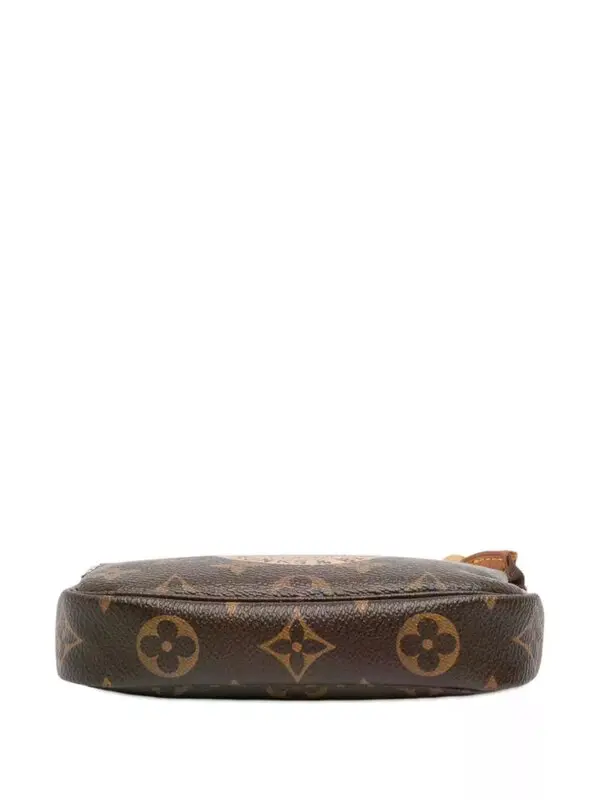 LOUIS VUITTON 2007 Monogram Trunks And Bags Mini Pochette Accessoires - Brown
