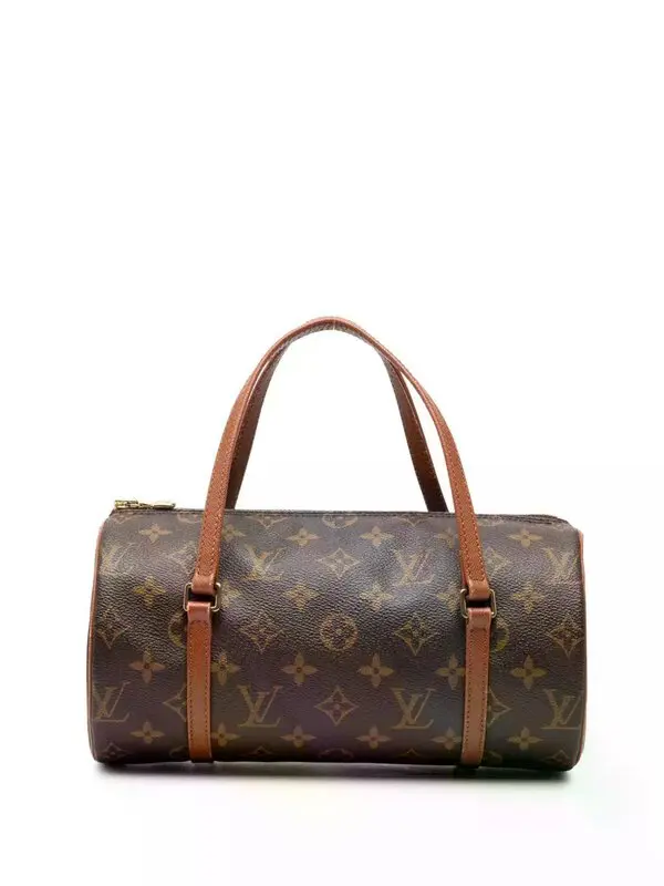 LOUIS VUITTON 1995 Monogram Papillon 26 Handbag - Brown