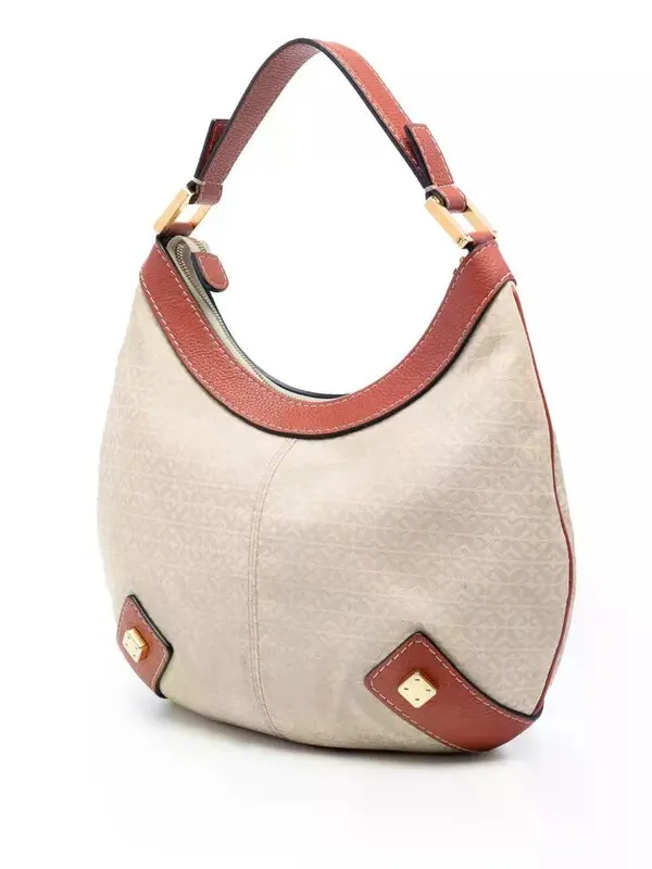 Loewe 2008 Anagram Canvas Road Hobo Bag In Brown | Editorialist