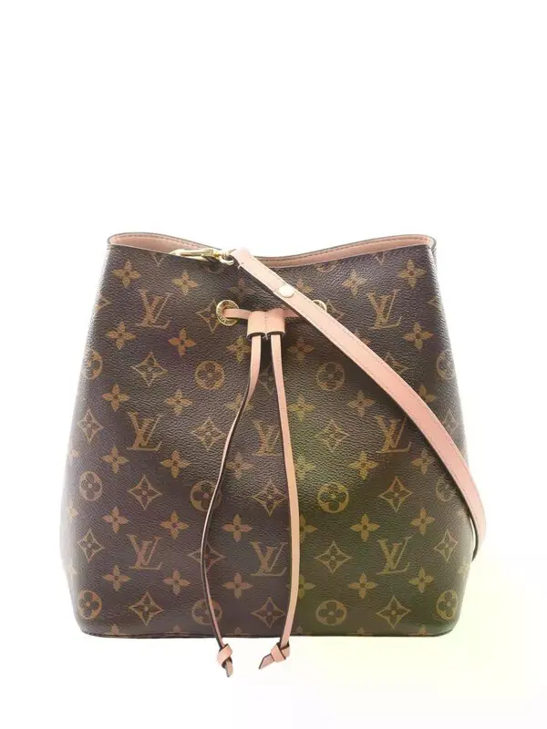 LOUIS VUITTON 2021-2025 Monogram Neonoe Mm Bucket Bag - Brown