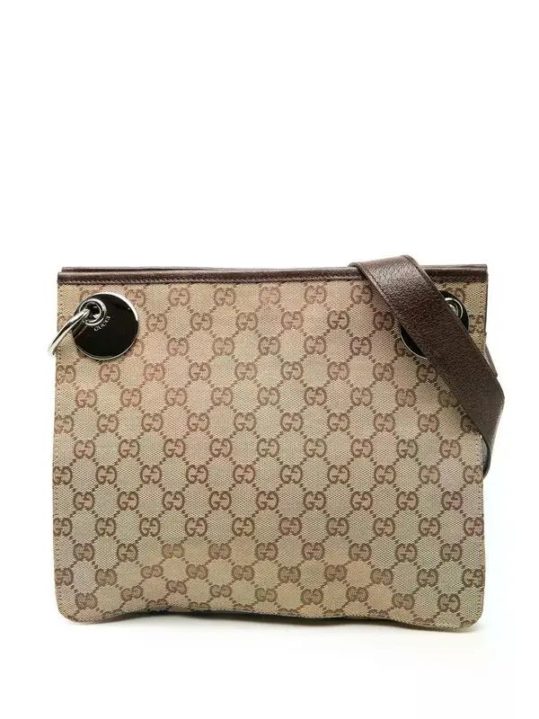 Gucci 2000-2015 Gg Canvas Eclipse Crossbody Bag - Brown