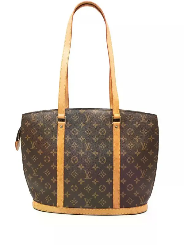 LOUIS VUITTON 1997 Monogram Babylone Tote Bag - Brown