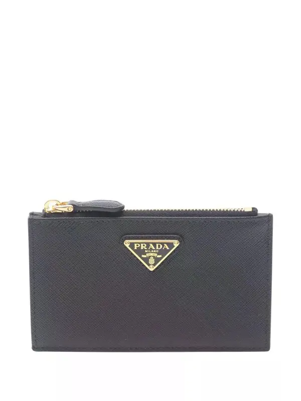 Prada 2013-2025 Saffiano Card Holder - Black