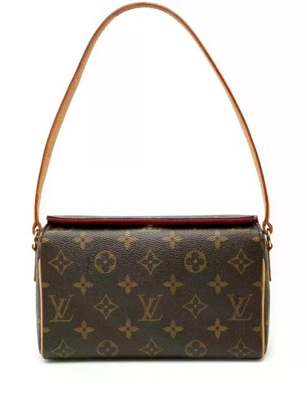 LOUIS VUITTON 2005 Monogram Recital Shoulder Bag - Brown