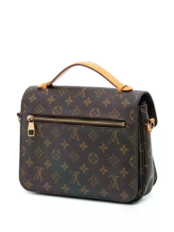 LOUIS VUITTON Monogram Pochette Metis - Brown