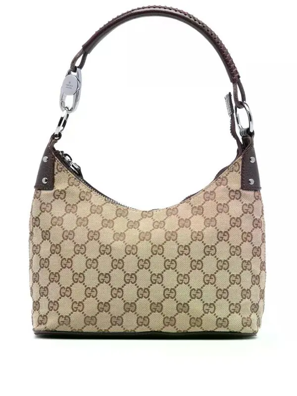 Gucci 2000-2015 Gg Canvas Shoulder Bag - Brown