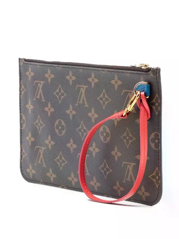 LOUIS VUITTON 2015 Monogram Neverfull Mm Pouch