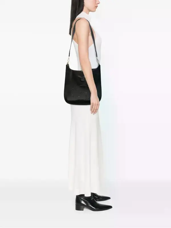 Hermès 1997 Clemence Evelyne Iii 33 Crossbody Bag - Black