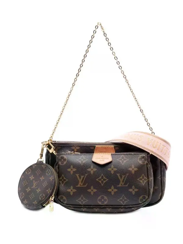 LOUIS VUITTON 2019-2026 Monogram Multi Pochette Accessoires Satchel - Brown