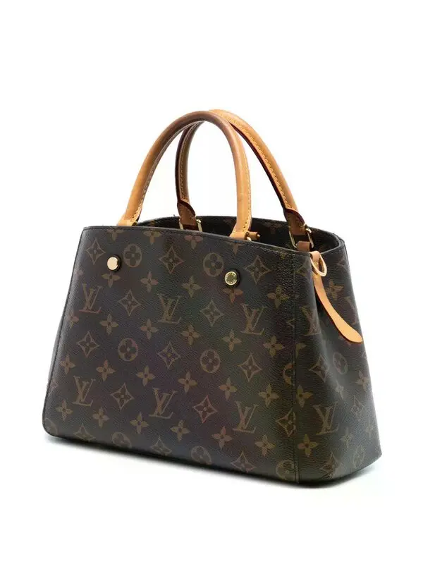 LOUIS VUITTON 2016 Monogram Montaigne Bb Satchel