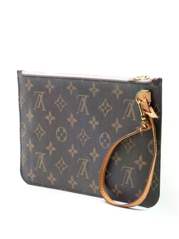 LOUIS VUITTON 2015 Monogram Neverfull Mm Pouch