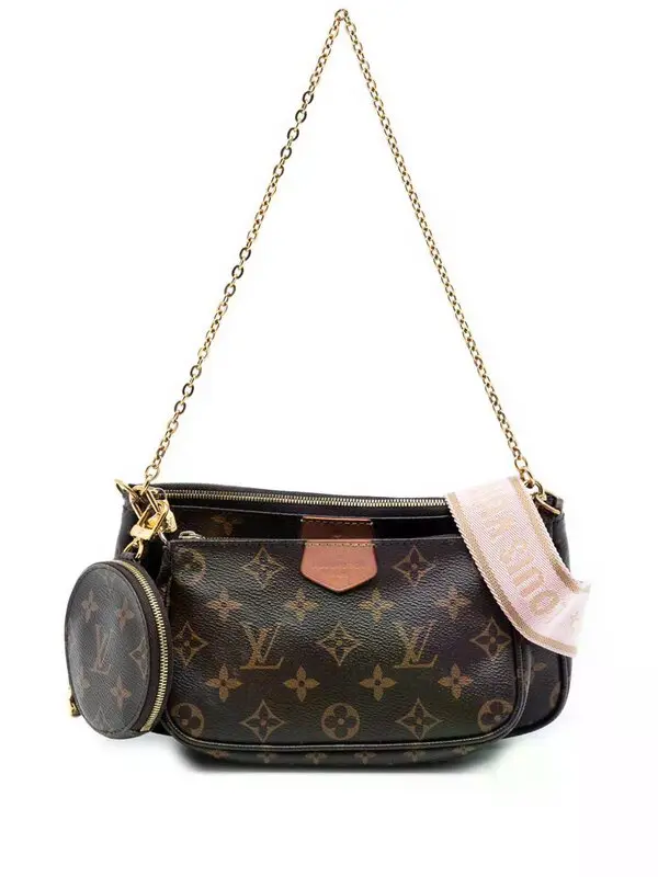 LOUIS VUITTON 2020 Monogram Multi Pochette Accessoires Satchel - Brown