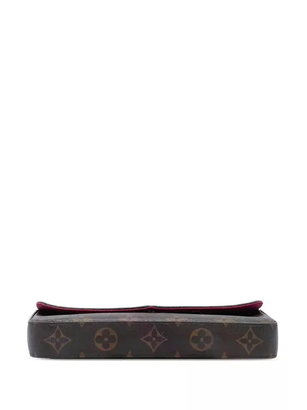 LOUIS VUITTON Monogram Pochette Felicie - Brown