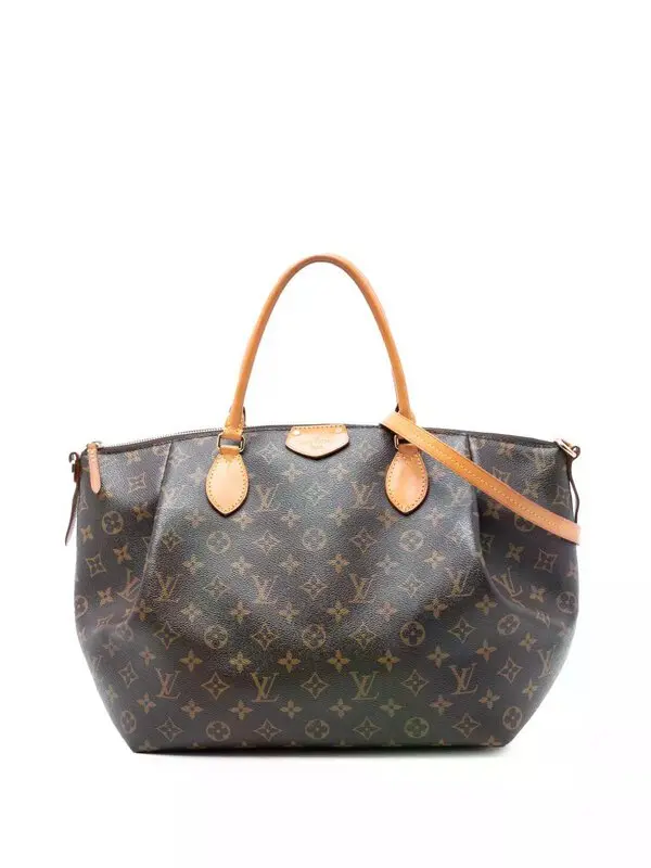 LOUIS VUITTON 2015 Monogram Turenne Gm Satchel - Brown