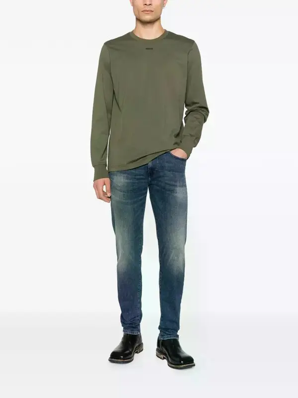 DIESEL® D-strukt Logo Jeans - Blue