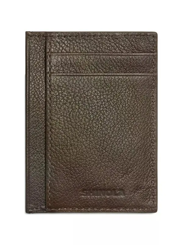 Shinola Canfield Id Card Holder - Brown