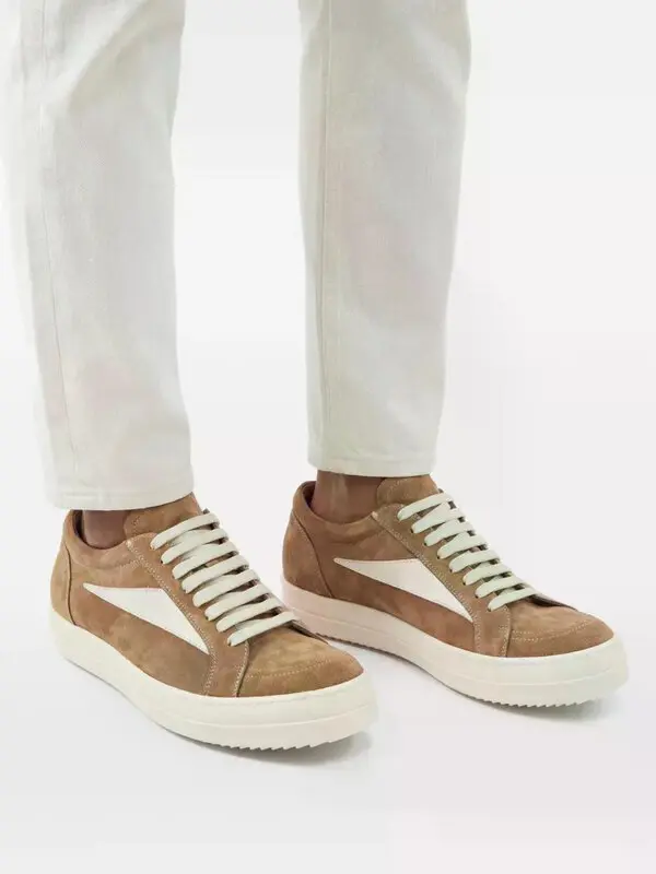 Rick Owens Temple Vintage Sneakers - Brown