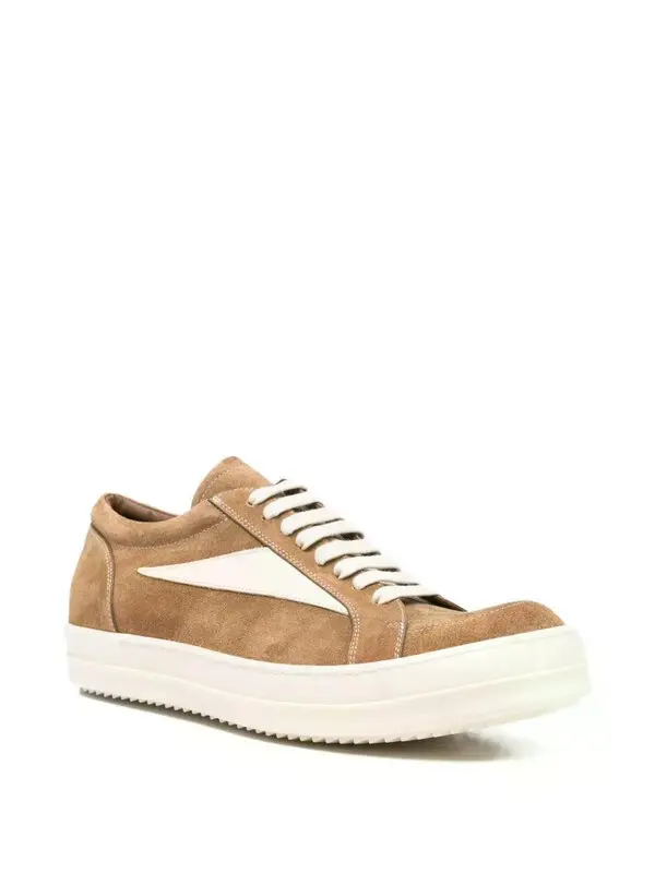 Rick Owens Temple Vintage Sneakers - Brown