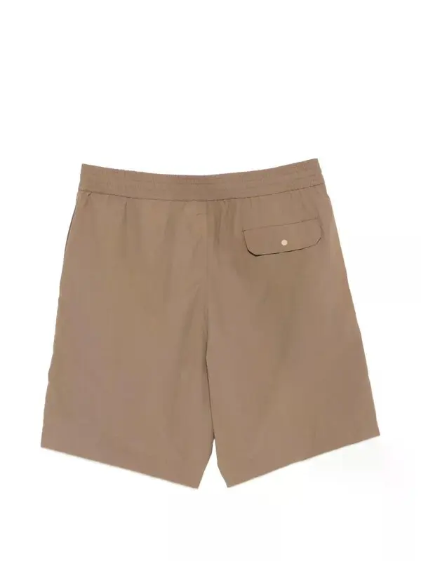 A.p.c. Elasticated-waist Logo Shorts