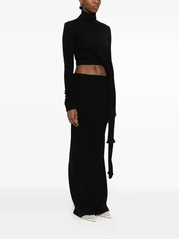 Sportmax Spxscout Tie-detail Maxi Dress