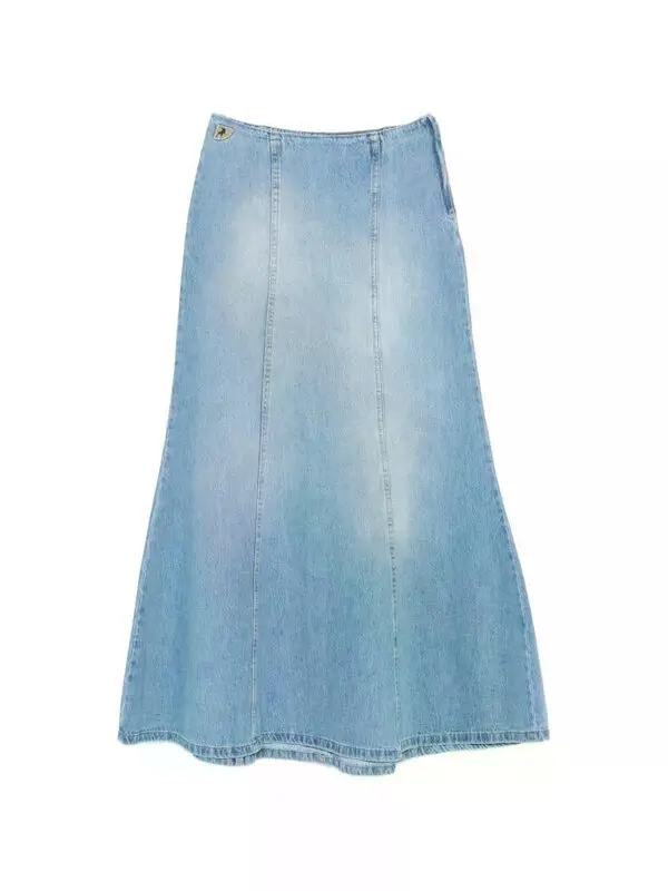 LOIS Rohan Panelled Maxi Skirt - Blue