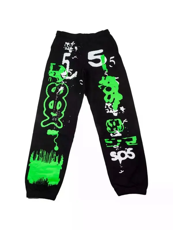 SP5DER X Ray Sweat Pants - Black