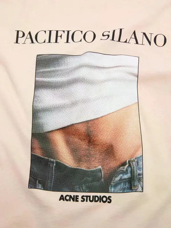 Acne Studios Logo-print Long-sleeve T-shirt