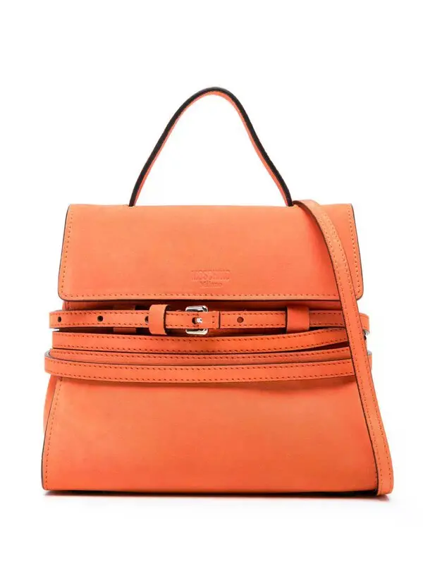 Moschino Tie Me Tote Bag - Orange