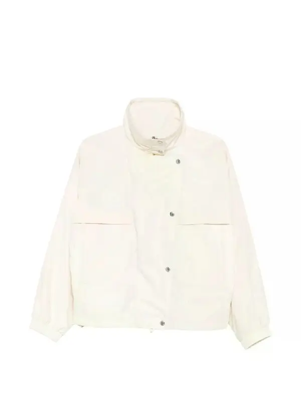 YVES SALOMON Chest-pocket Buttoned Jacket - Neutrals