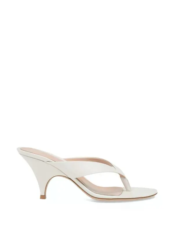 GIANVITO ROSSI 70mm Sofia Strap Leather Sandals
