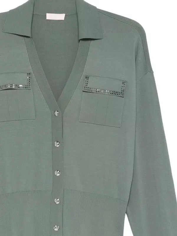 Liu Jo Pocket Embellished Cardigan