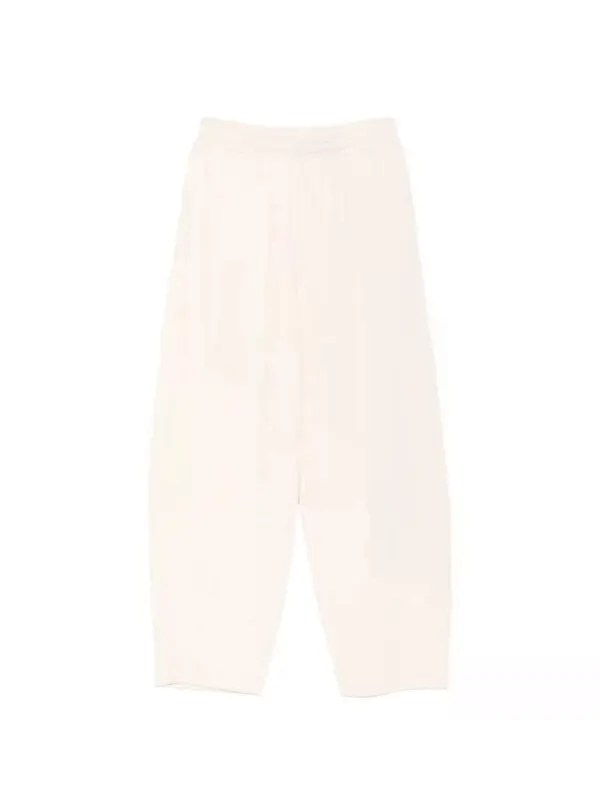 Liu Jo Fleece Balloon Track Pants - Neutrals