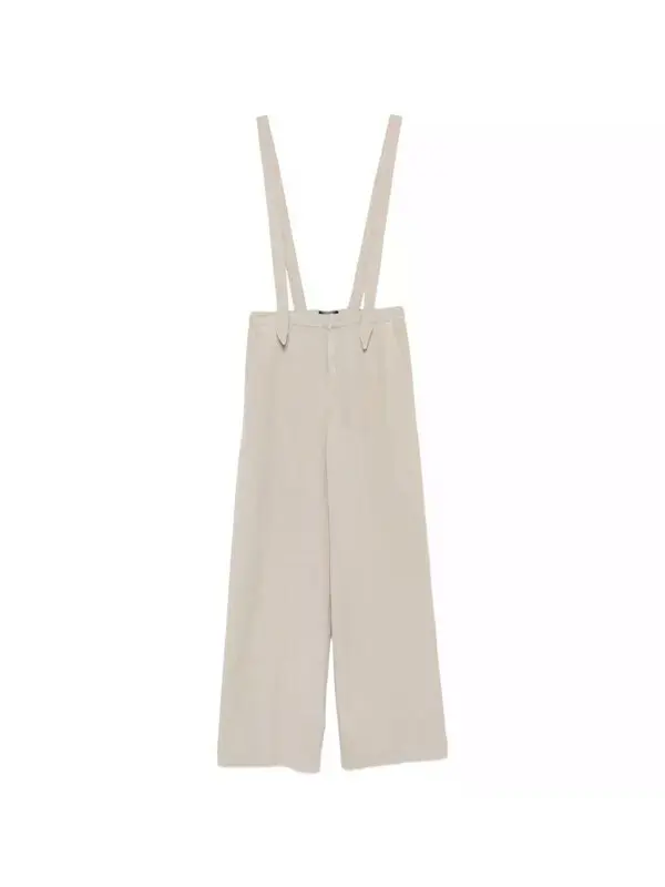 DONDUP Suspender Palazzo Pants