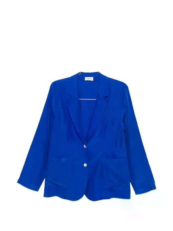 P.a.r.o.s.h Saxon Button Patch-pocket Blazer - Blue