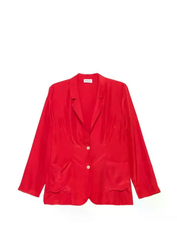 P.a.r.o.s.h Saxon Patch-pocket Blazer - Red